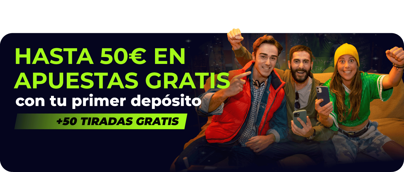 ¡Consigue hasta 50€ en Apuestas Gratis!
